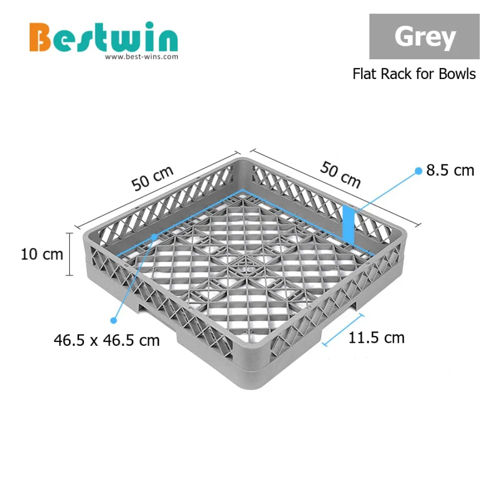 Polypropylene Compartment Cup Rack Plastic Dishwasher Basket for Glass ...