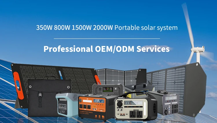 Solar Panels 2000w Solar Generator System Emergency Backup Power ...