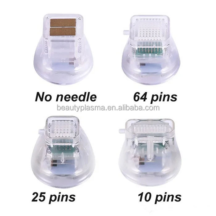 Disposable 10 Pin 25 Pins 64 Pins Nano Tips Gold Fractional Secret Rf ...