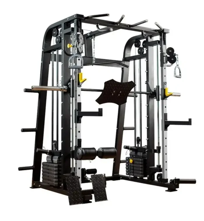 Home Gym Smith Machine Multifunction Strength Training Smith Machine ...