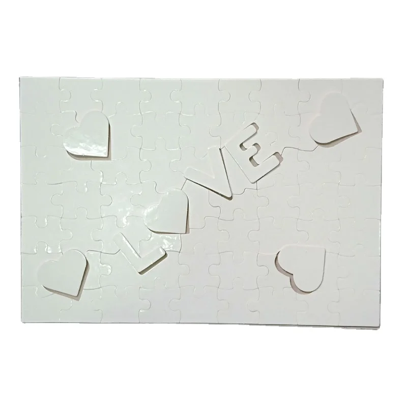 Custom Paper Puzzle Sublimation Blanks Printable Jigsaw Puzzle - Buy ...