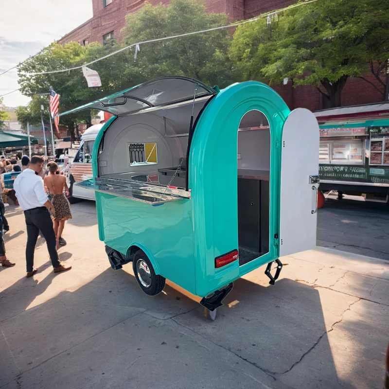 Mobile Food Truck Trailer - Fully Equipped & Customized