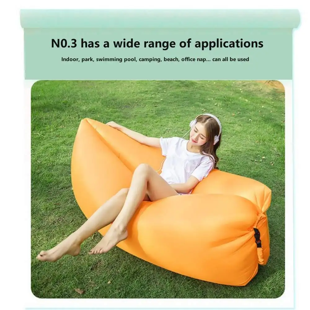 Dysc Air Beach Camping Inflatable Portable Couch Air Bed Sofa Chair Outdoor Lazy Inflatable Sofa ...