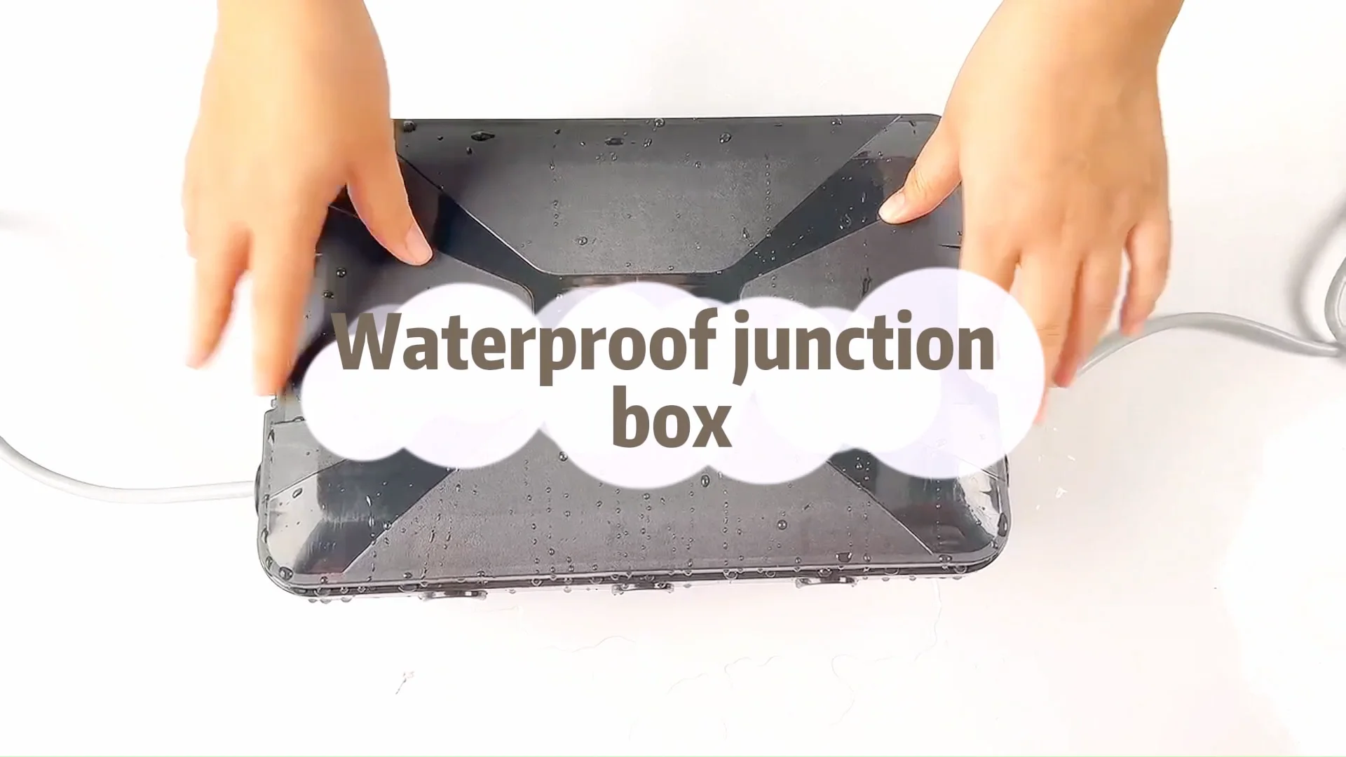 Large Outdoor Electrical Box Ip54 Waterproof Extension Cord Cover ...