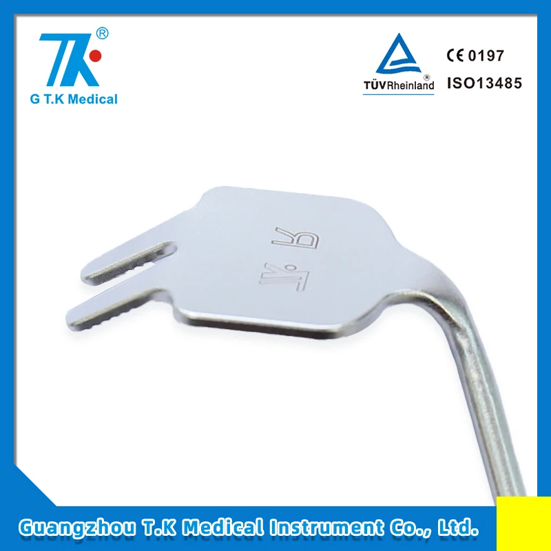 Reusable Instrument Tooth Surgery Tongue Retractor Dental Hygiene Hook ...