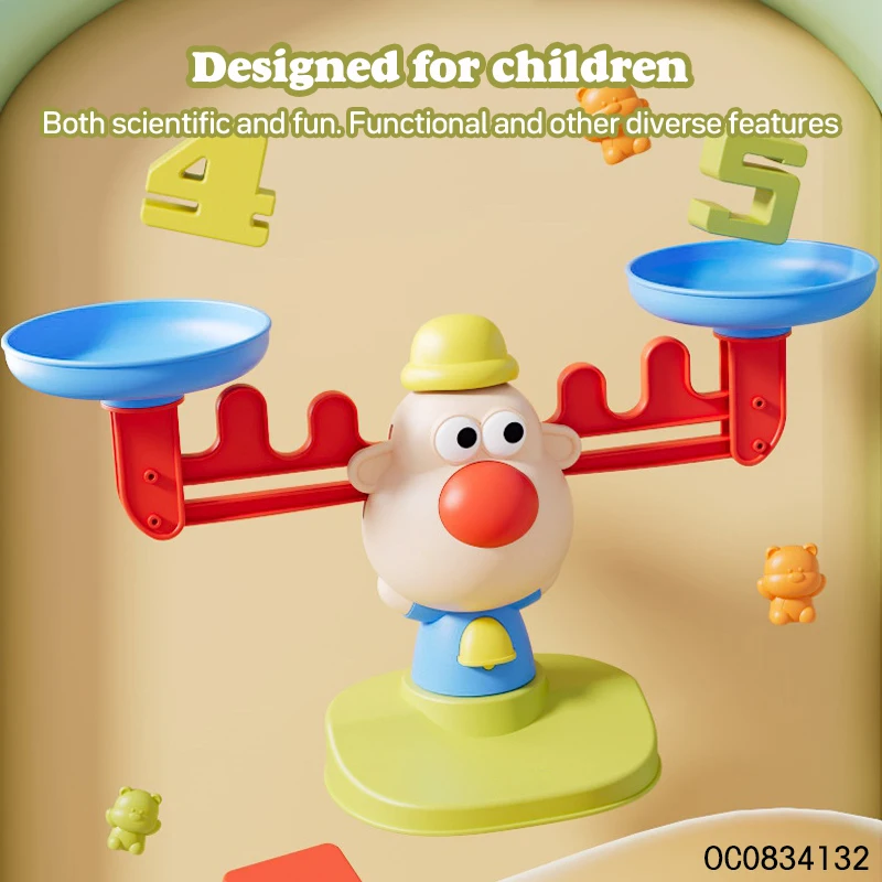 Numbers Educational Balance Counting Math Learning Toys Game For Kids ...