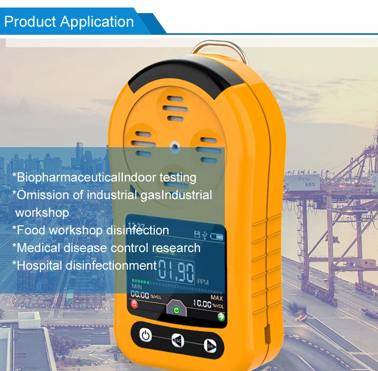 Sentec Multi Gas Analyzer Ch4 Co Co2 H2s O2 O3 Portable Flue Portable ...