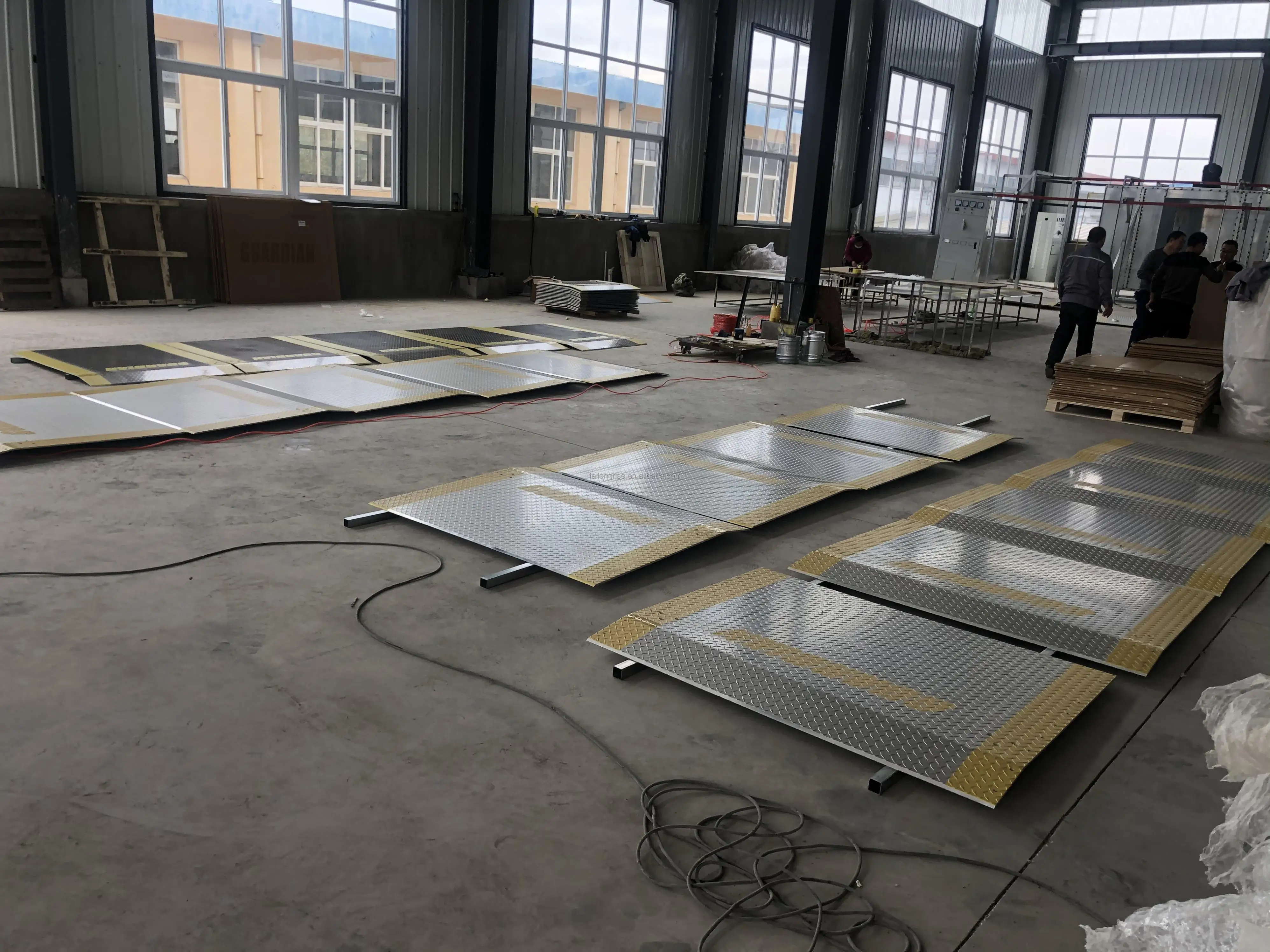 Aluminum Dock Plate - Durable 36x48 Inch Loading Ramp