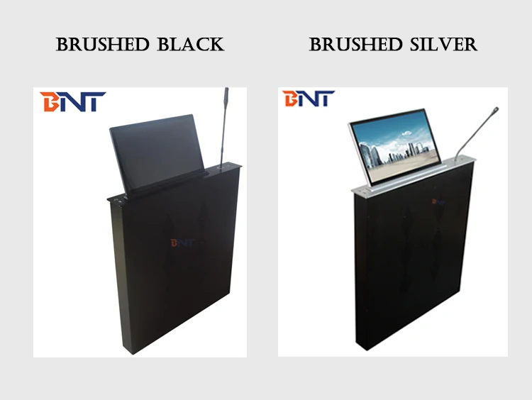 Conference Table Pop up LCD Monitor Lift BNT 17.3