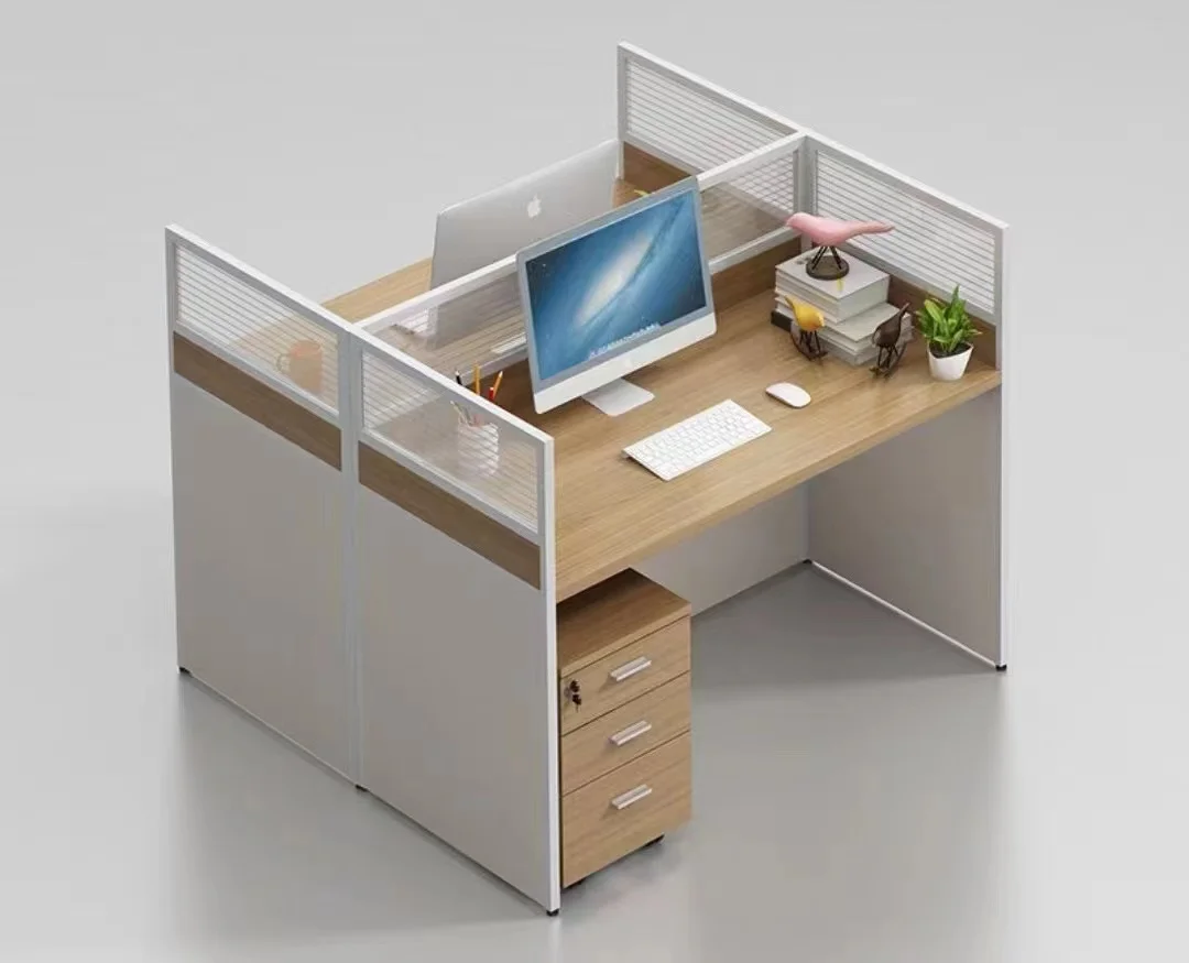 Cheap 8 Person Modular Partition Workstation - Eco-friendly