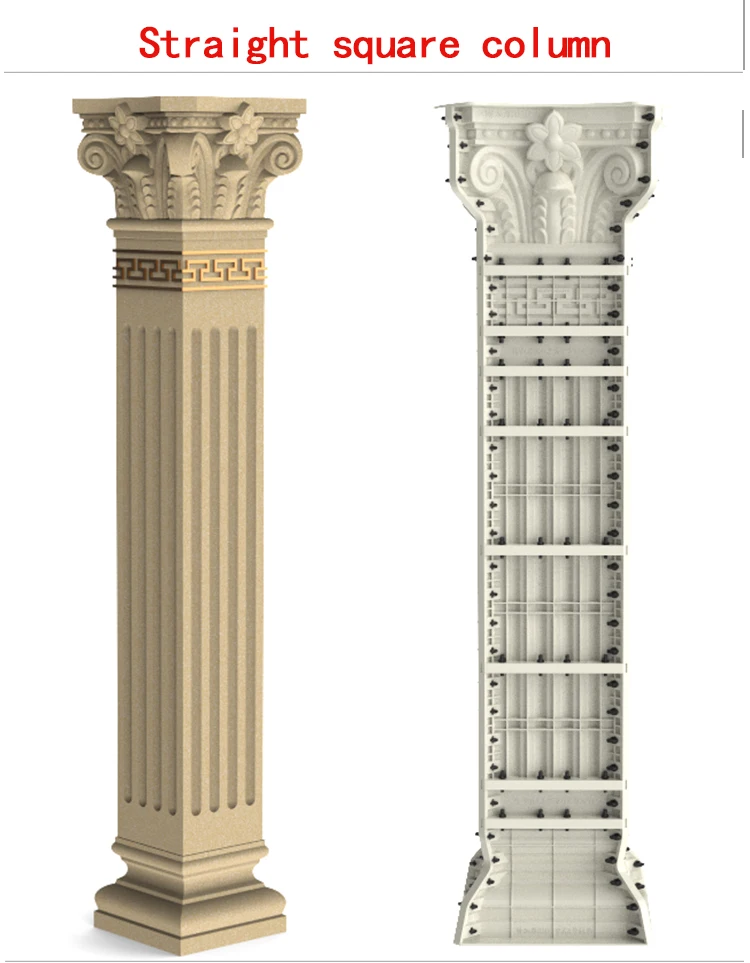 Promotion Square Concrete Column Mold - Decorative Pillar