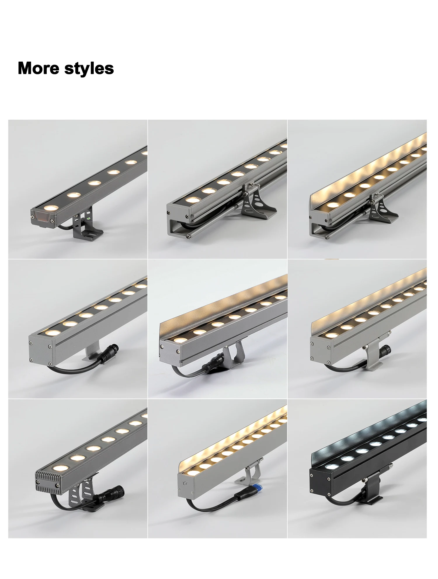 Villa Hotel Colourful Building External Wall Linear Facade Lighting Led ...