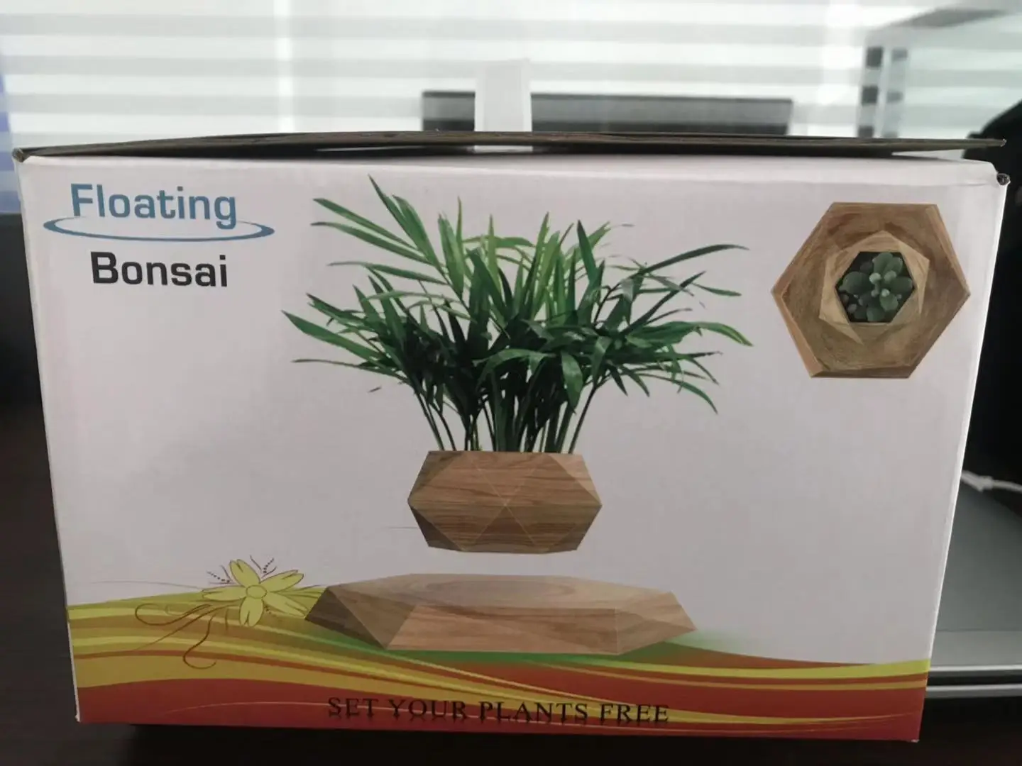 Hcnt Nordic Style Magnetic Levitating Bonsai Floating Plant Pot Air ...