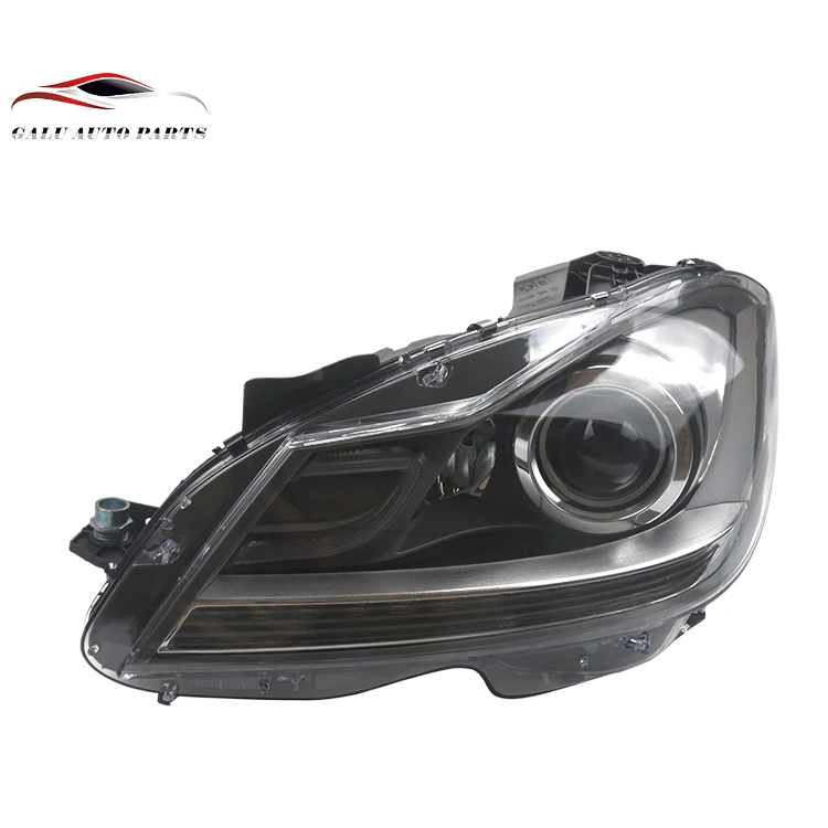 Auto Parts Halogen Update Xenon Front Headlight For Mercedes Benz W204 ...