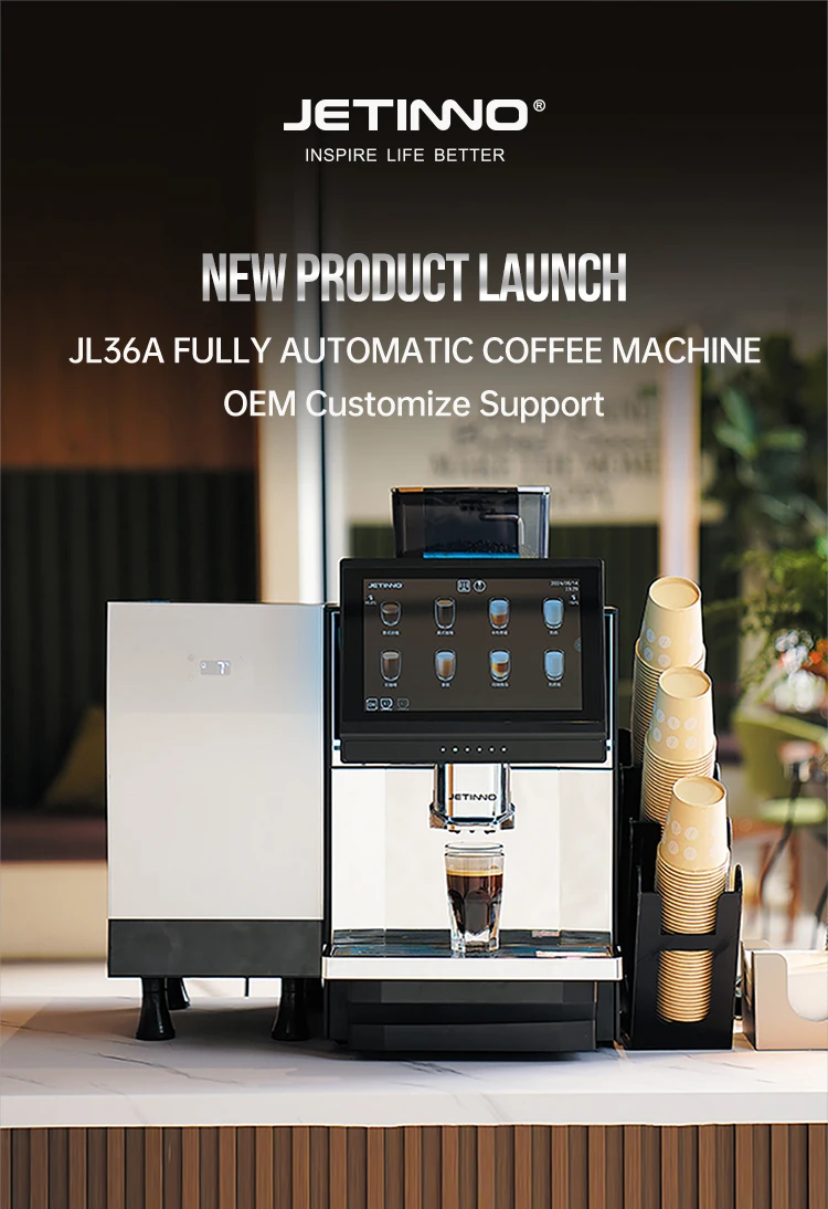 Jetinno JL36A Bean to Cup Coffee Maker - Smart & Efficient