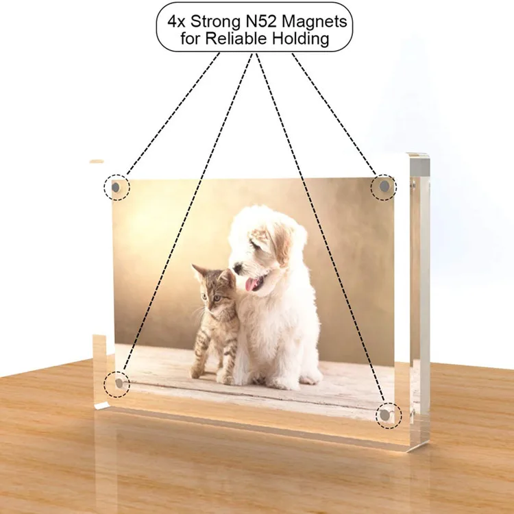 Custom Sized Magnetic Photo Frame Acrylic - ZBH Brand