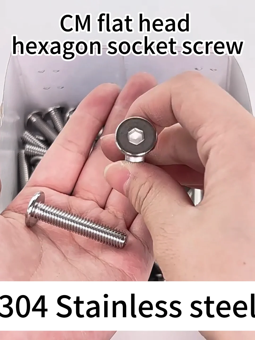 304 Stainless Steel Allen Wafer Ultra Low Profile Thin Flat Head Hexagon Socket Machine Screws ...