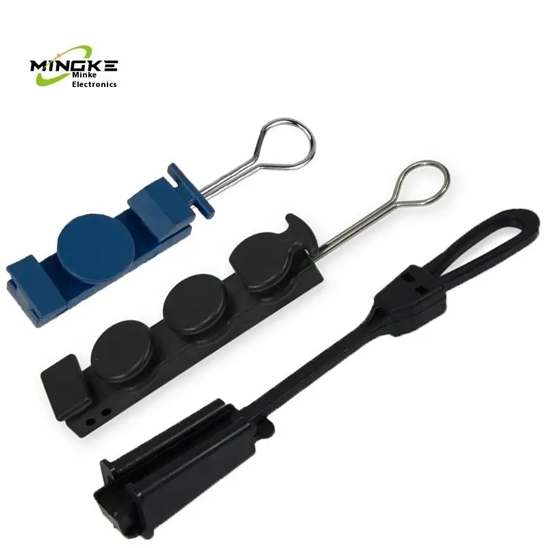 New Type S FTTH Fiber Optic Clamp Cable Fixture Overhead Fastening ...