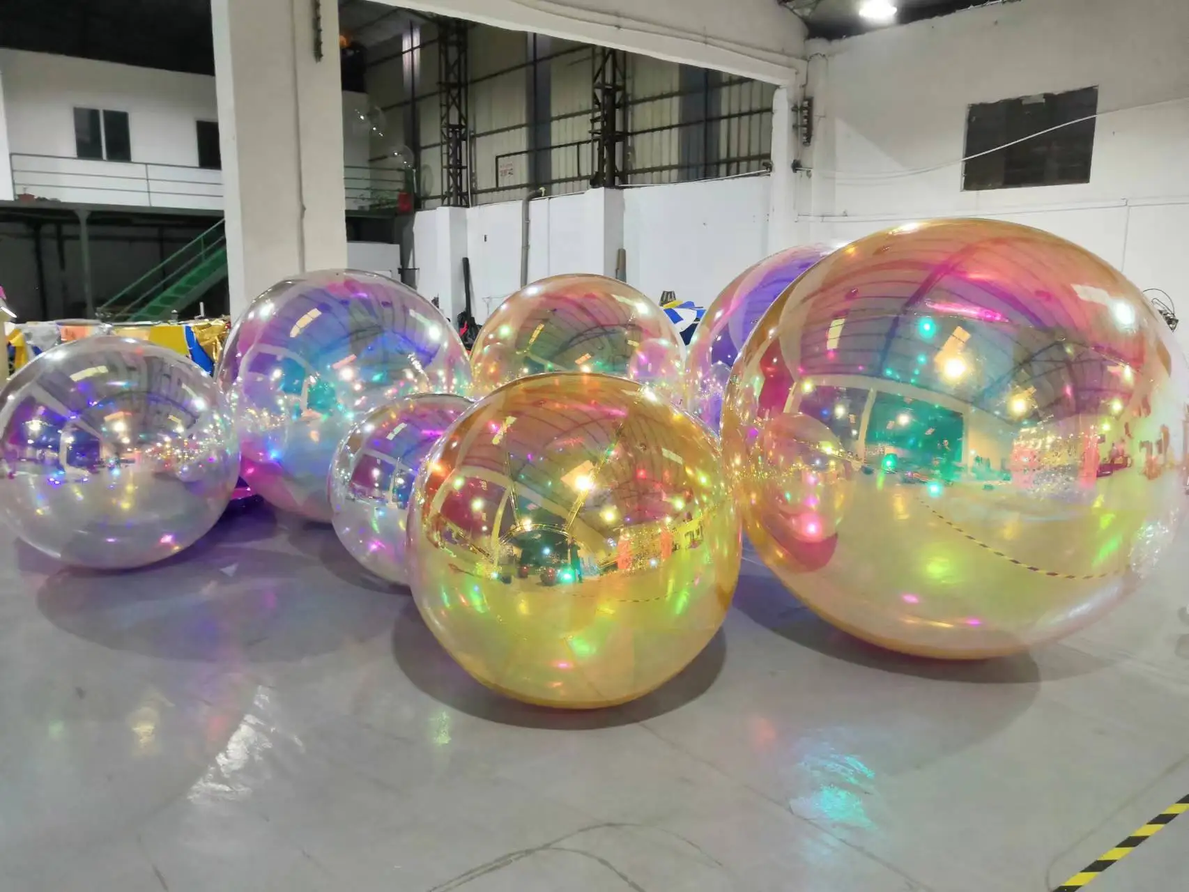 Giant Event Iridescent Inflatable Mirror Ball Wholesale Inflatable ...
