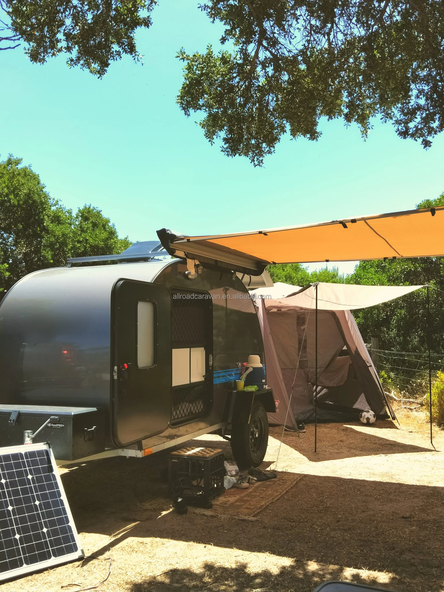 Allroad Custom 4x4 Mini Camper Teardrop Trailer Off Road Teardrop ...