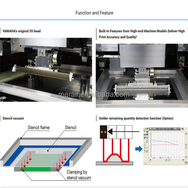 Yamaha Ysp10 Solder Printer Solder Paste Printer Smt Screen Printer For ...