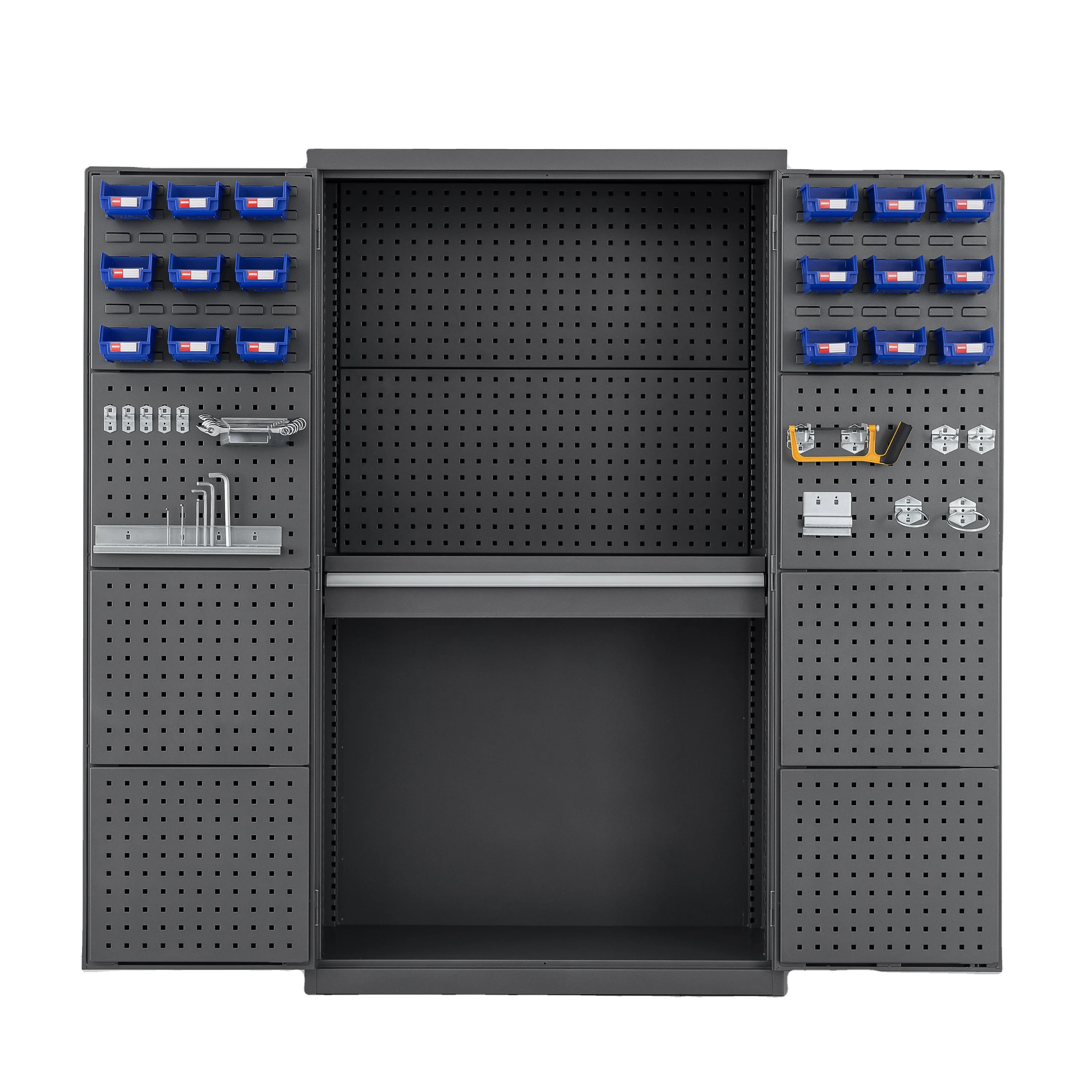 Garage Tool Cabinet Storage Heavy Duty Tool Storage Cabinet Metal ...