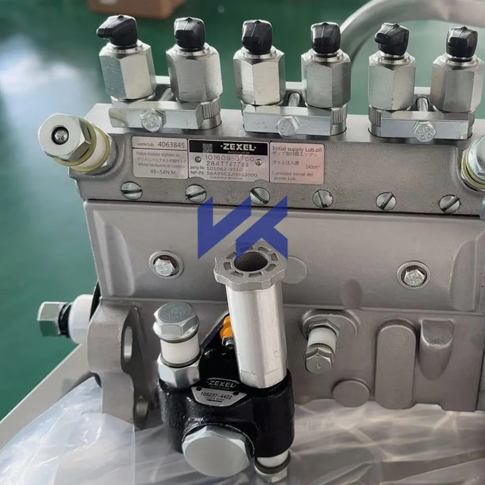High Pressure Fuel Injection Pump 4063335 For Komatsu Excavator Pc200-7 ...