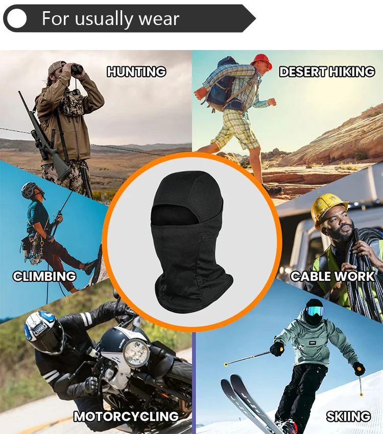 Custom CS Balaclava Windproof Face Cover Ski Custom Embroidered Logo Red Balaclava Sas Nomex ...