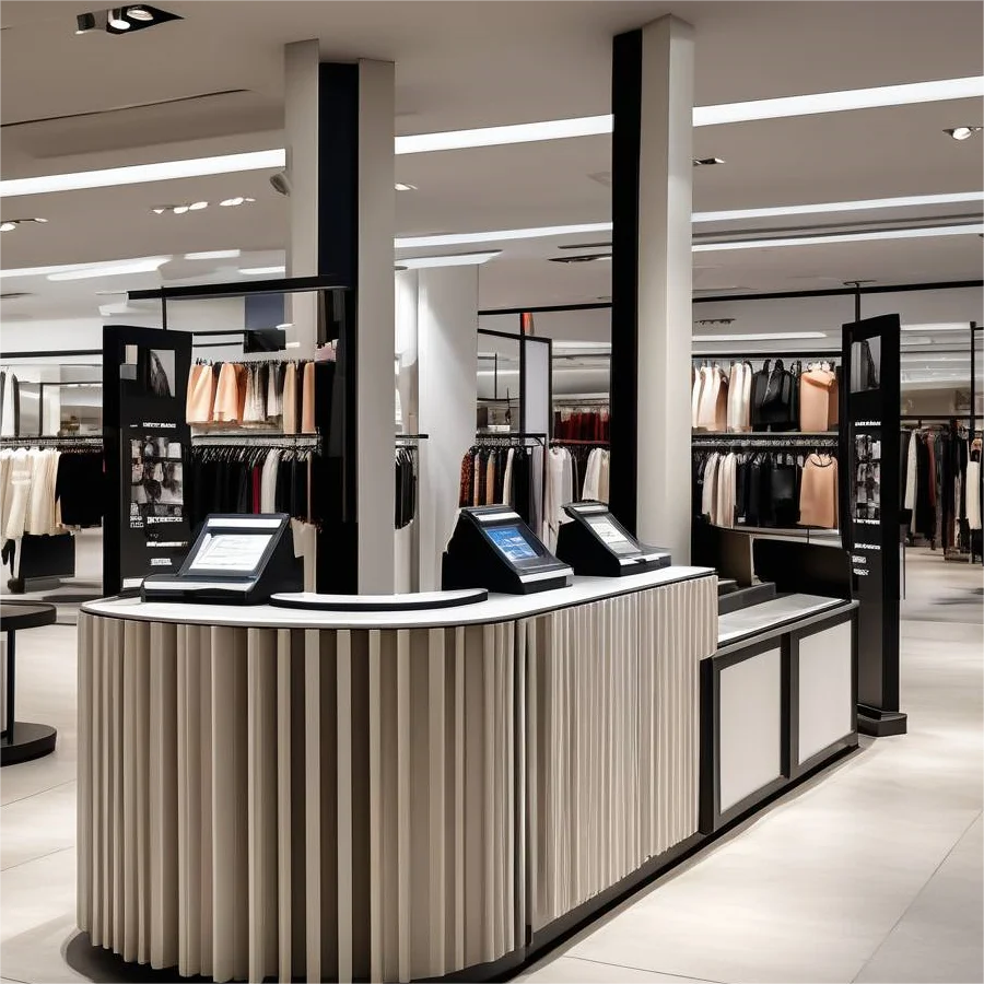 Top Sale Cashier Counter For Supermarket Marble Retail Cashier Counter ...