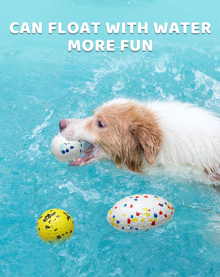 Amaozn Hot Selling Natural Indestructible Soft Pet Toy Pet Foot Ball ...