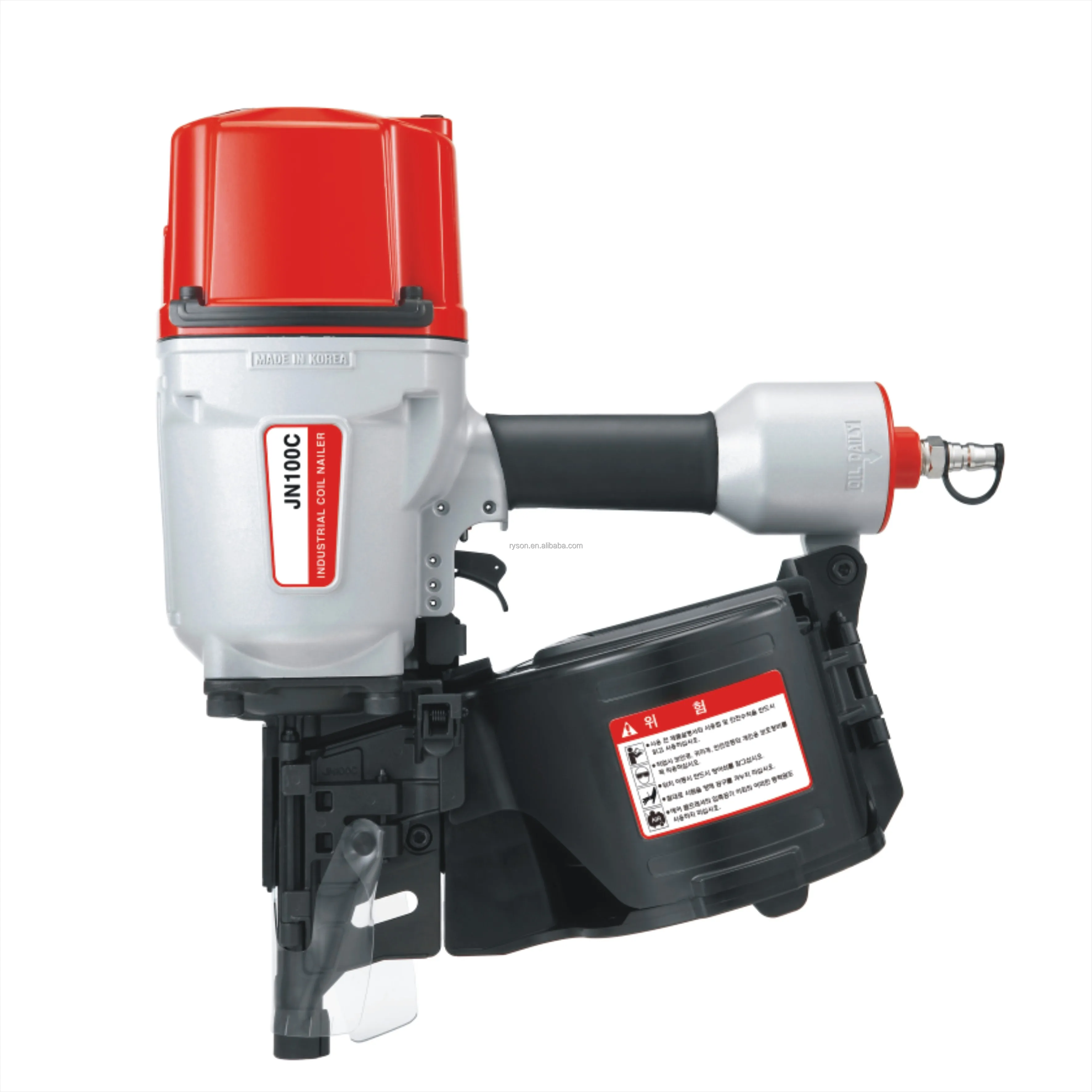 CN100 Heavy Duty Air Power Coil Nailer With Coil Nails for Wooden Boxes ...