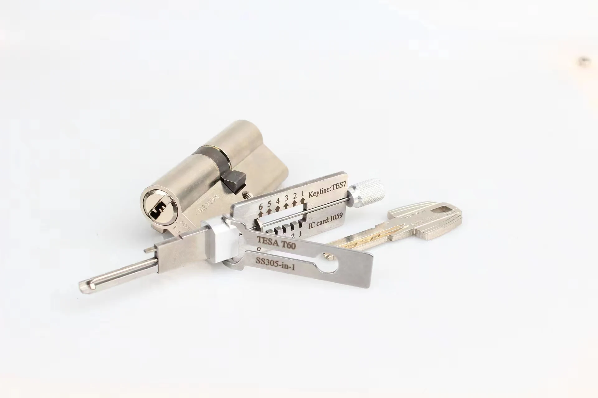 Lishi Lock Picks - Ultimate 2 in 1 Tool for Locksmiths