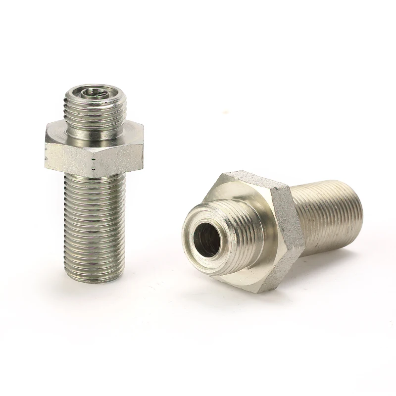 Hose Fitting Ofrs Male Bulkhead For 6f Hydraulic Sae O-ring Face Seal ...