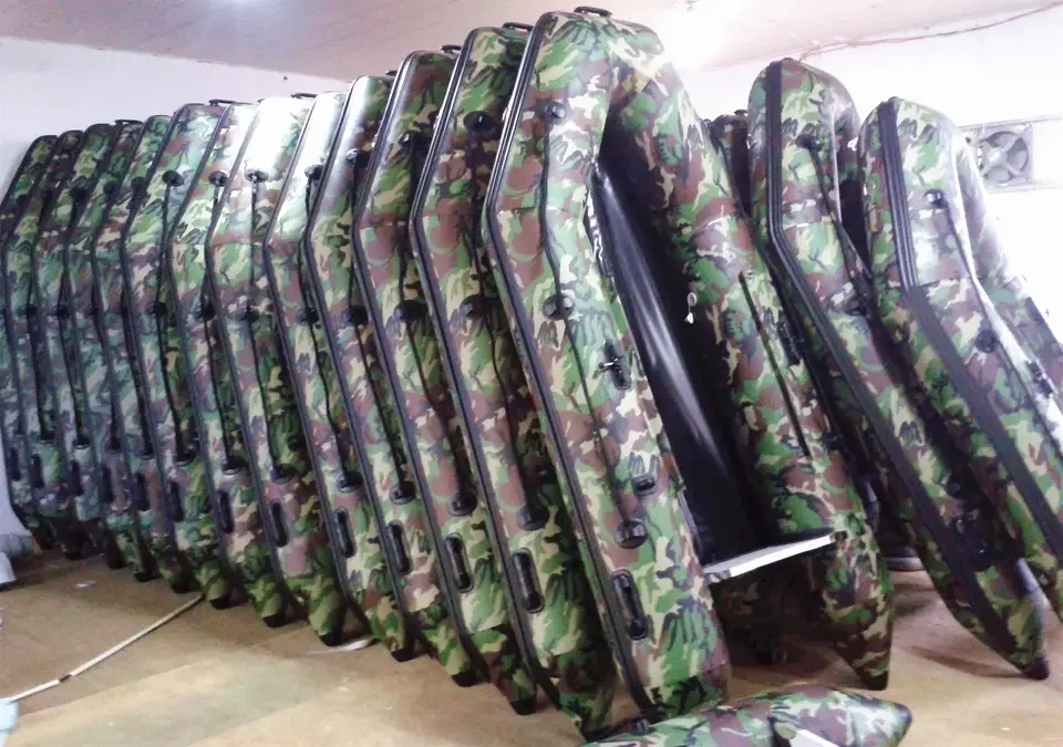 Alibaba.com: Inflatable Fishing Camouflage 6 Person Motor Boat, 12.5 ...