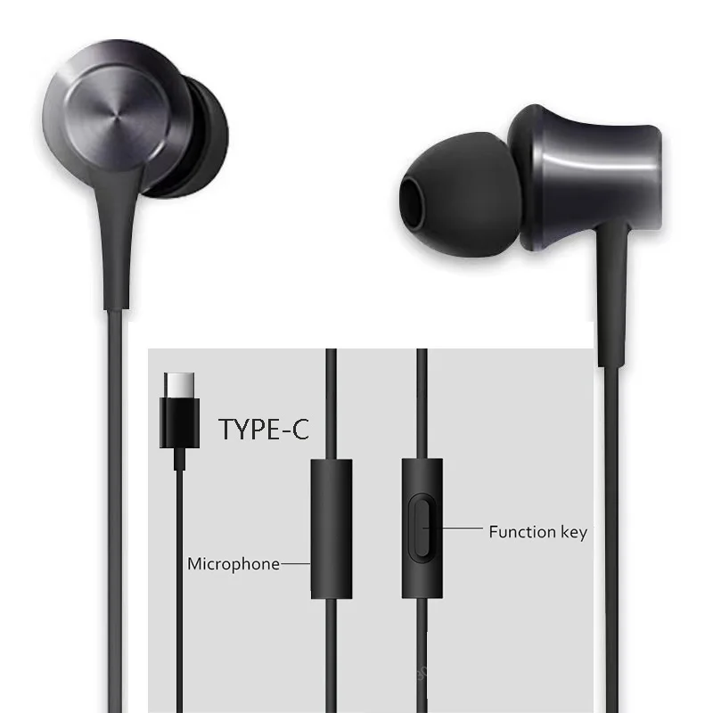 2023 New Coming Piston Wired Earphone Type C Version In Ear Earbuds ...