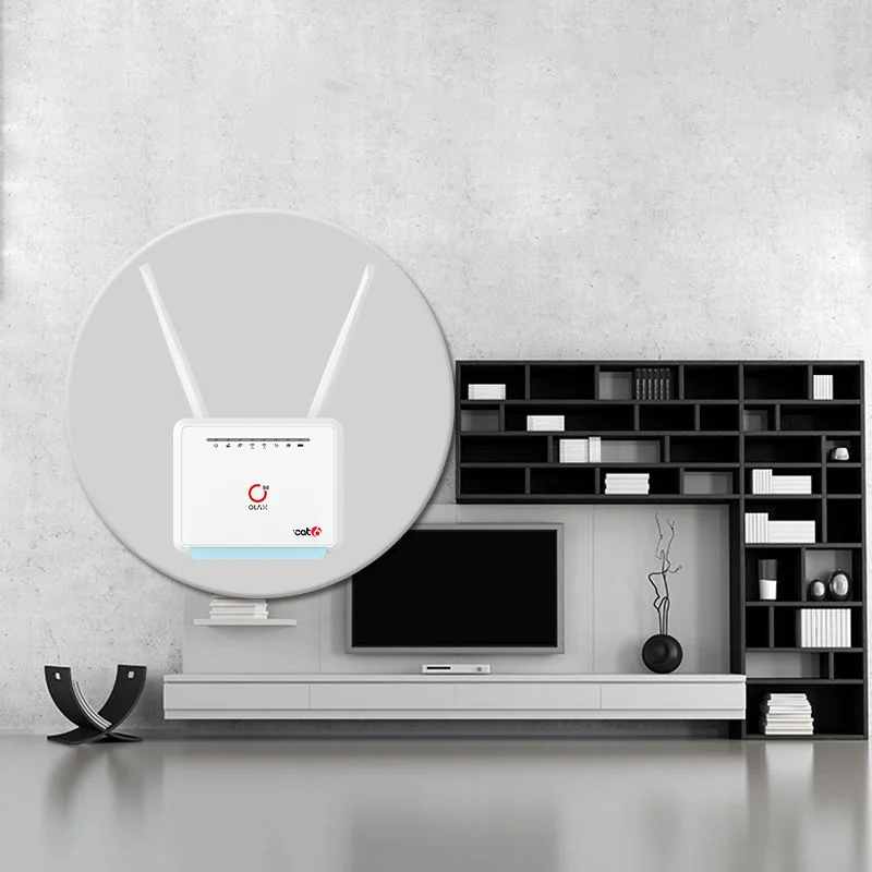 Alibaba.com: OLAX MC80 4G Wi-Fi Router, 1300Mbps LAN Data Rate ...