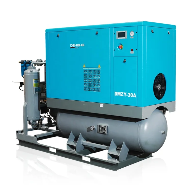 All-in-one Design Screw Air Compressor For Laser Cutting Air Compressor ...