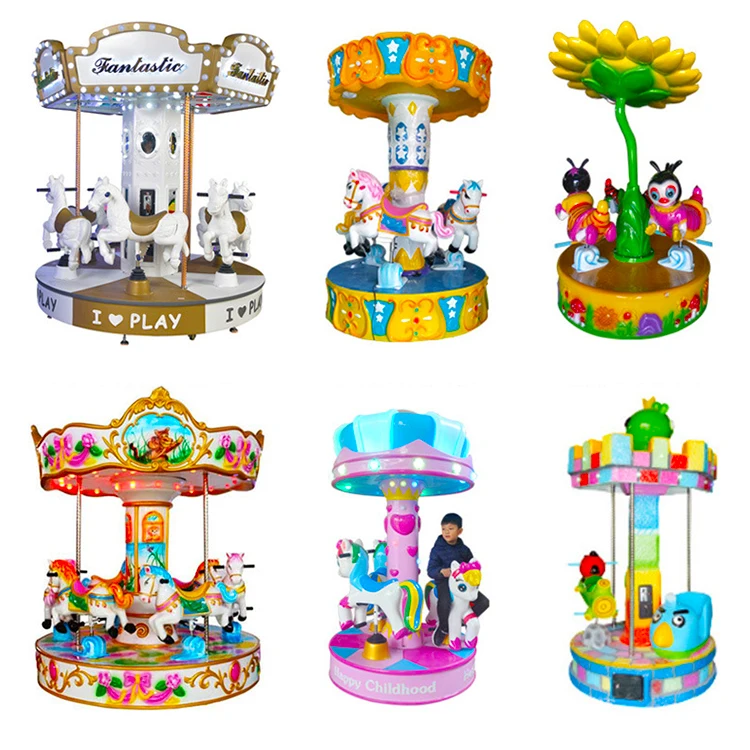 Mini Amusement Mobile Merry-Go-Round for Kids - 2 Year Warranty