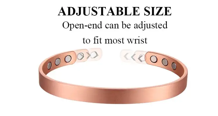 Solid Copper Bracelets for Arthritis - Healing Cuff Bangles