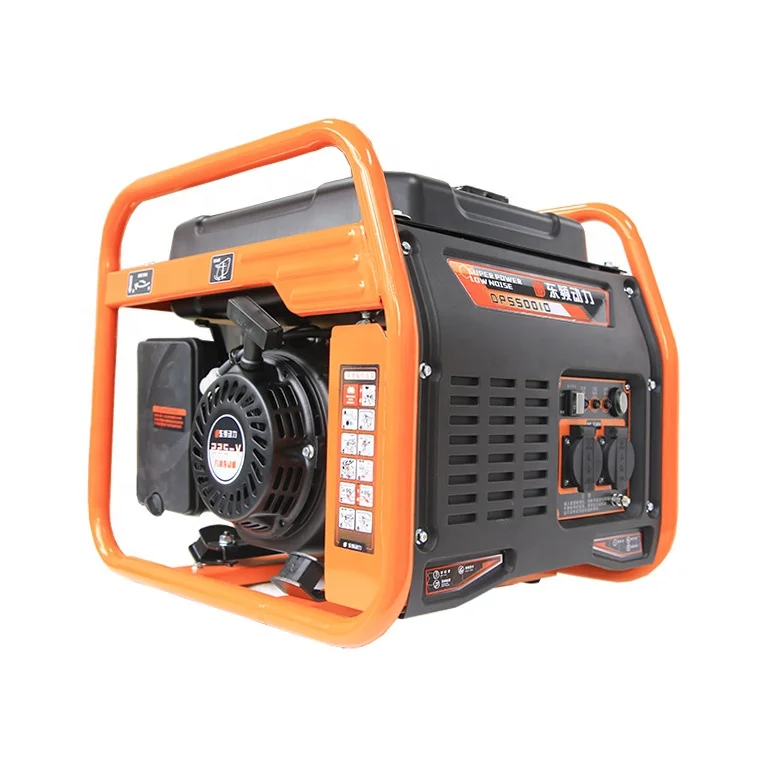 Dongpin 4kw Silent Gasoline Variable Frequency Generator 110v/120v With ...