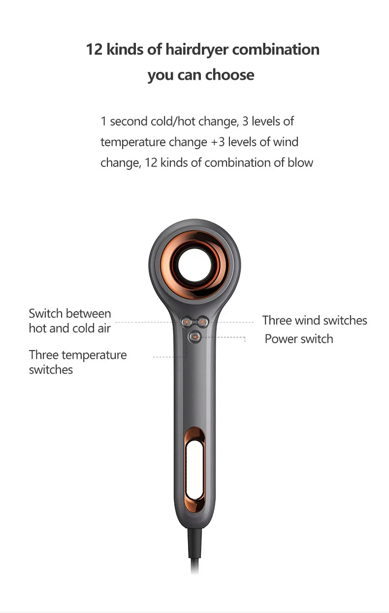 Roller Blow Tools Revolver Reversible Hairdryer Revair Professional ...