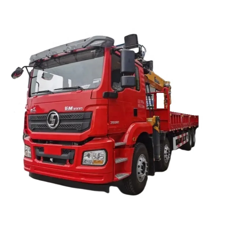 40t Shacman New M3000 Crane Truck Equipped With Hydraulic Telescopic ...