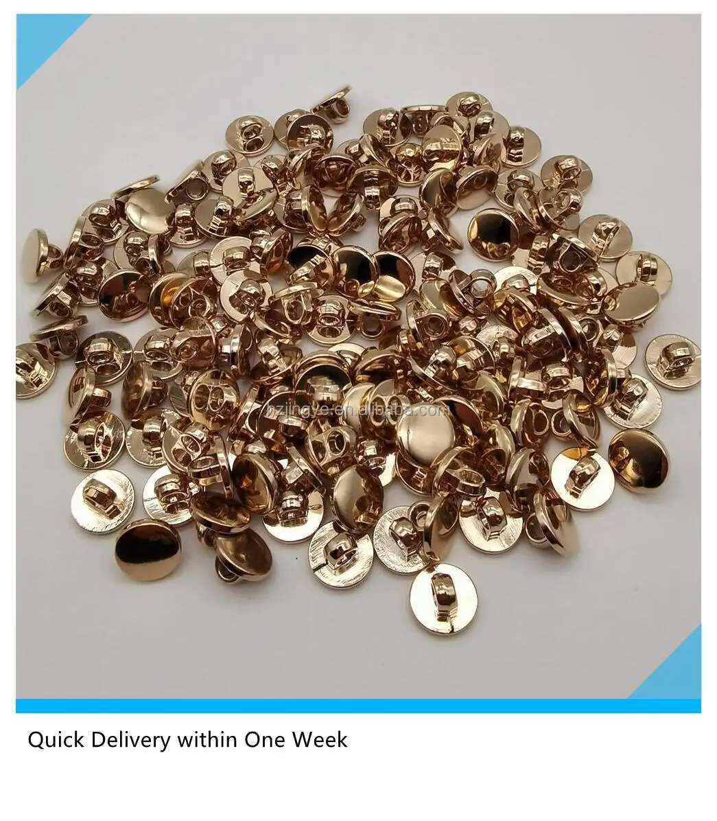 10mm ABS Button in Rose Gold Color, ABS Shank Button| Alibaba.com