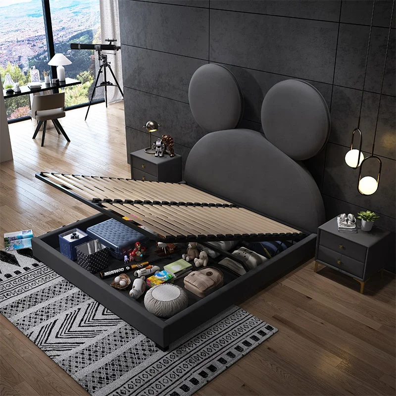 NOVA Cartoon Mouse Headboard Funny Child Bed Kids Bedroom Set Furniture ...