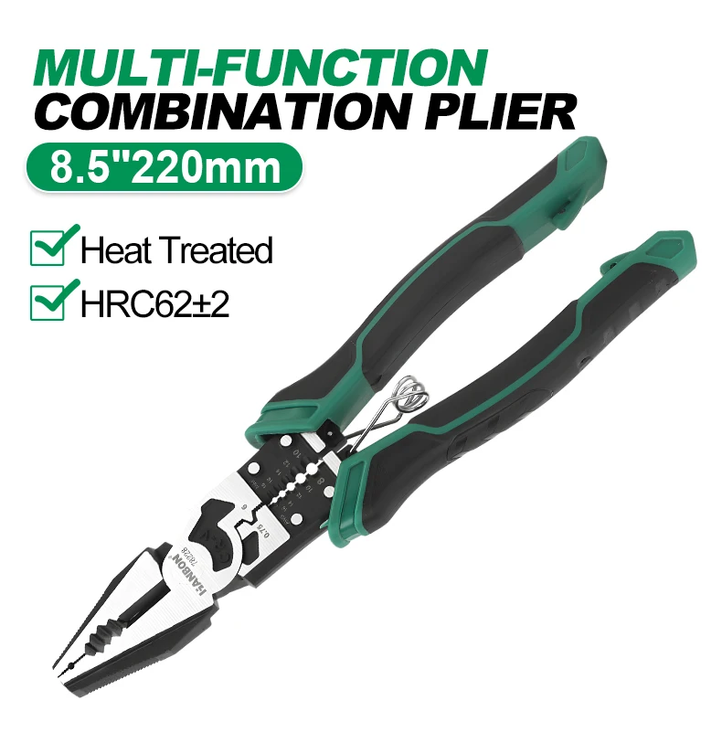 Multifunctional Heavy Duty Pliers - Diagonal & Wire Strippers