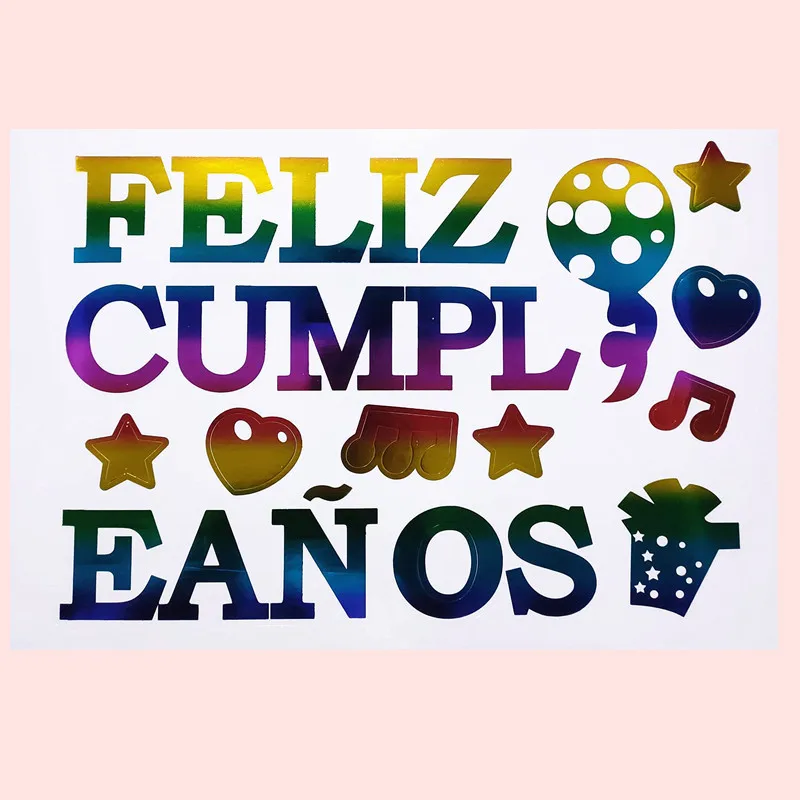 Valentine Love Congratulations Happy Birthday Letter Spanish Bobo ...