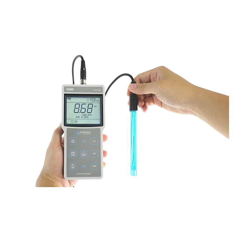 Ph400s Portable Ph Meter Kit,With Glp Data Management And Usb Output ...