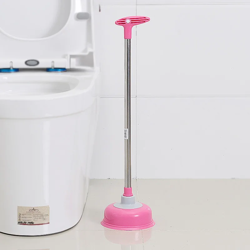 Hand Powered Action Drain Plunger Unclog Toilets Sinks Tubs Showers ...