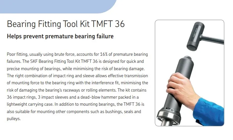 Fitting Tool Kit TMFT 36 Original TMFT36 Bearing Fitting Tool Kit TMFT ...