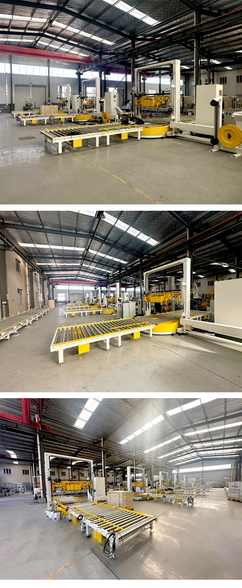 Automatic Pallet Strapping Machine - Efficient & Reliable